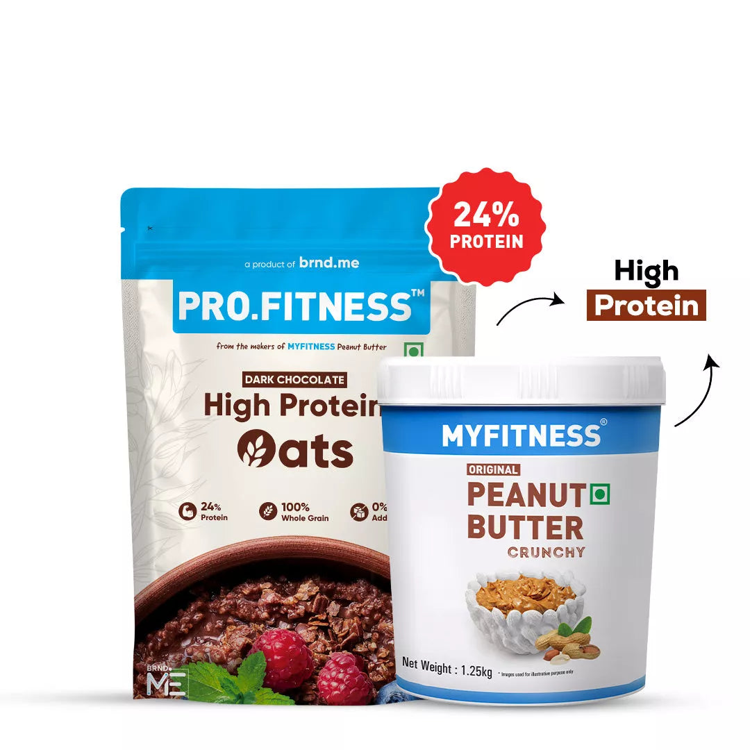 High Protein Choco Oats + Original Peanut Butter Crunchy Combo — High ...